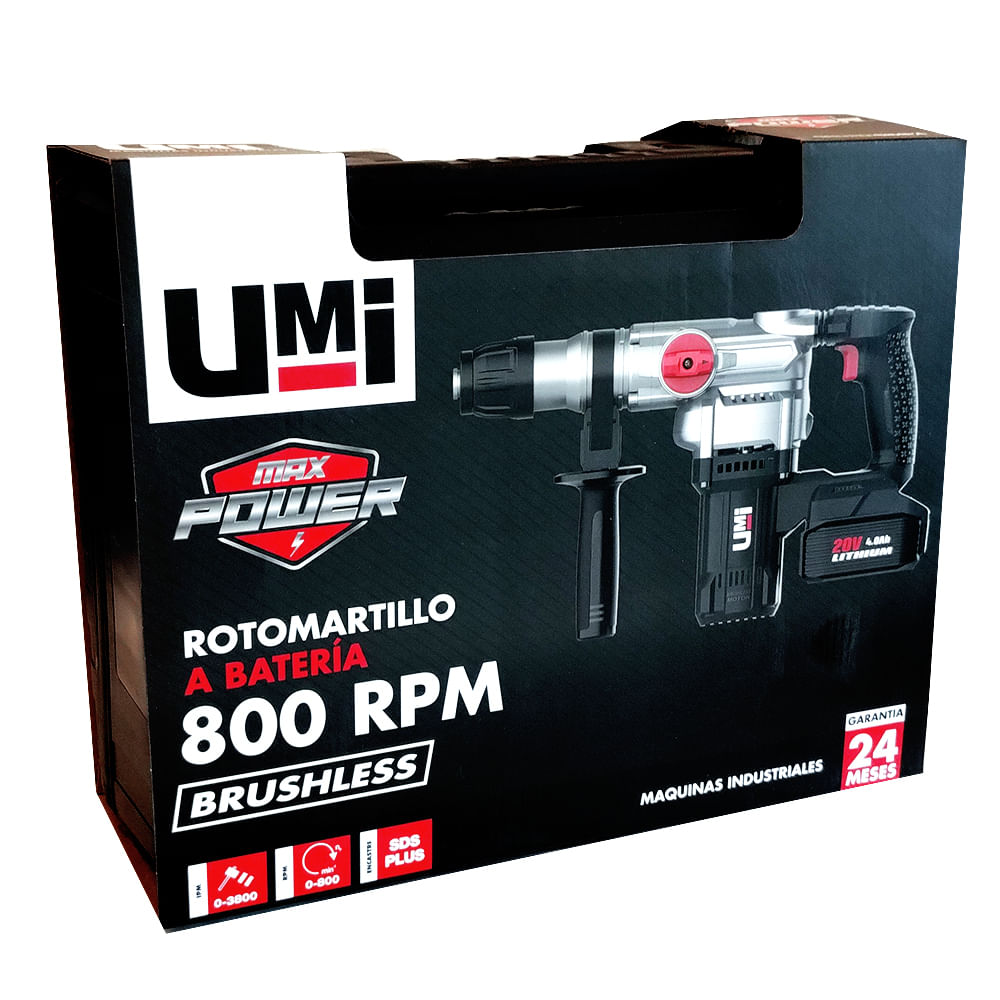 Rotomartillo a Batería en Kit UMI MAX POWER | Gamma Market ...